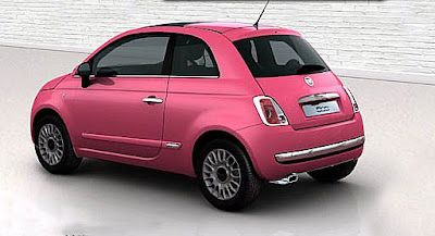 Fotos do Fiat 500 Rosa – Blog de Carros AutoPan